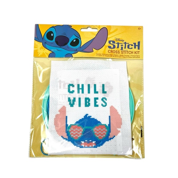 Disney | Toys | Disney Stitch Cross Stitch Kit | Poshmark